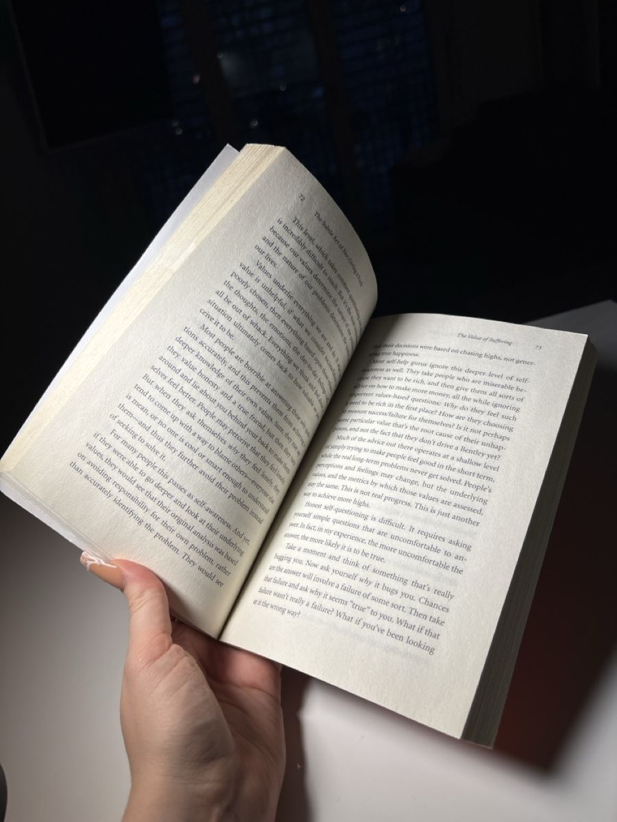 The Subtle Art of Not Giving a F*ck, Mark Manson (Gebraucht) in Basel ...