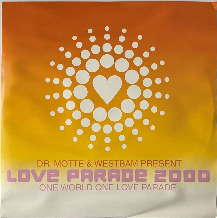 Dr. Motte & WestBam, Love Parade 2000 (Neu (gemäss Beschreibung)) in ...