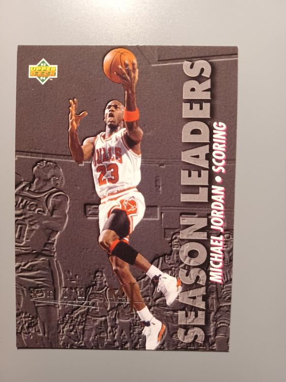 NBA Michael Jordan Season Scoring Leaders Card | Kaufen auf Ricardo