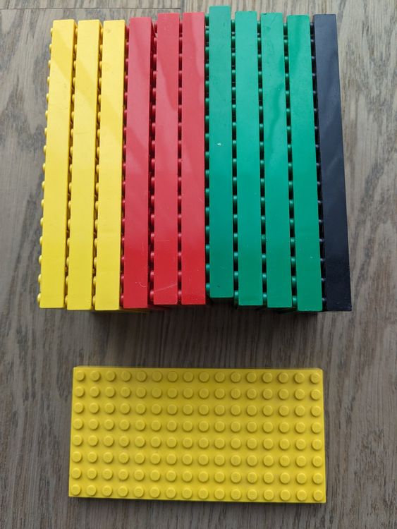 12 Stück Lego Brick 8 x 16 | Kaufen auf Ricardo