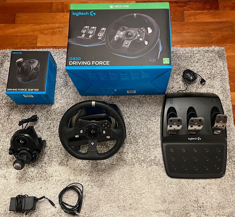 Logitech G G920 Driving Force inkl. Shifter (Xbox, PC) | Kaufen auf Ricardo
