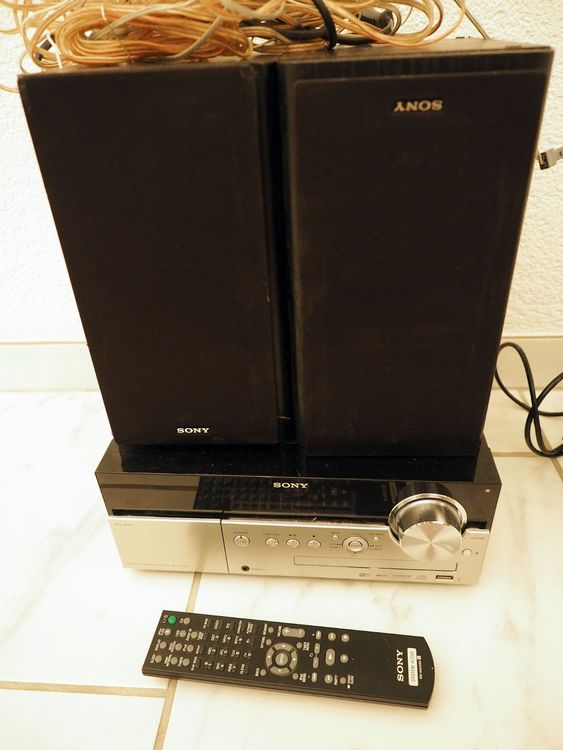 Hi-Fi Micro Component System Sony CMT-MX700N komplett (Gebraucht) in für CHF 39 – nur Abholung ...