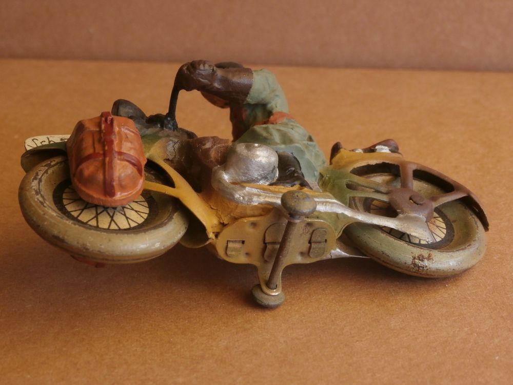 Elastolin Motorradfahrer Motorrad Militär Armee Schweiz rar (Gebraucht) in Zürich für CHF 53 ...