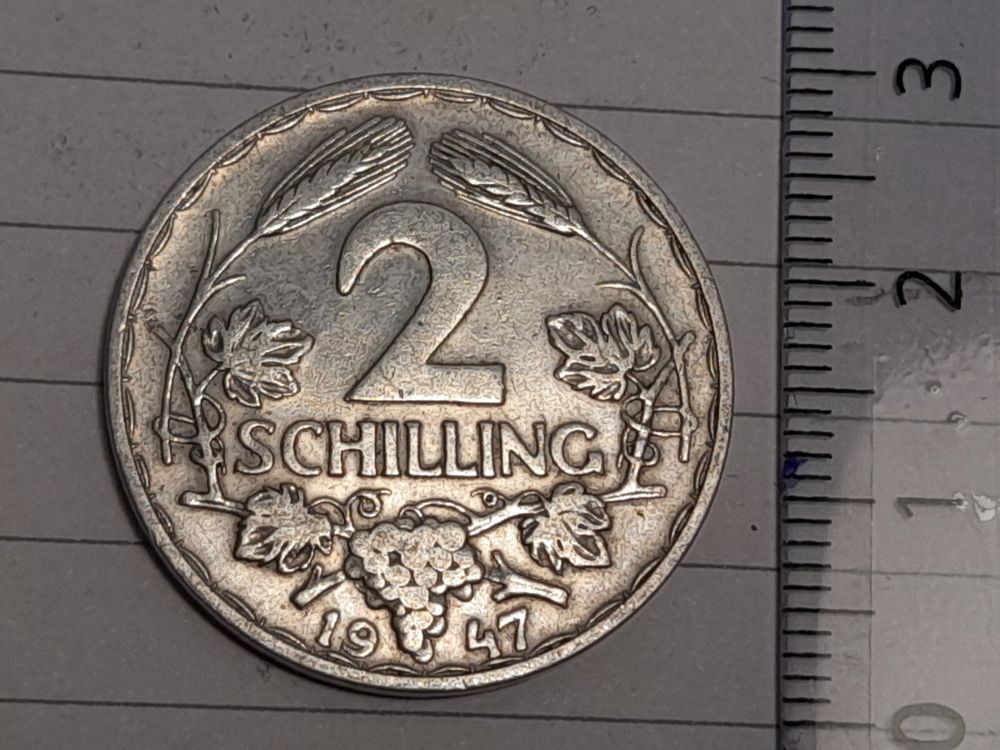 Österreich 2 Schilling 1947 (Gebraucht) in Basel für CHF 1.5 – mit ...