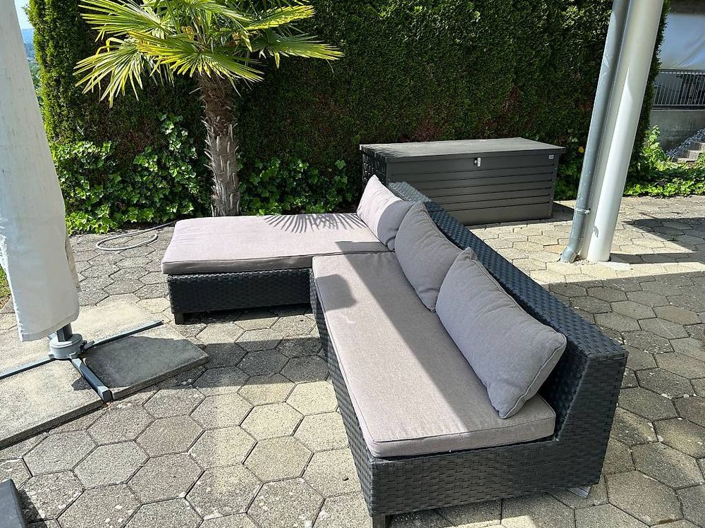 Rattan-Lounge (Gebraucht) in Klingnau für CHF 100 – nur Abholung auf Ricardo kaufen