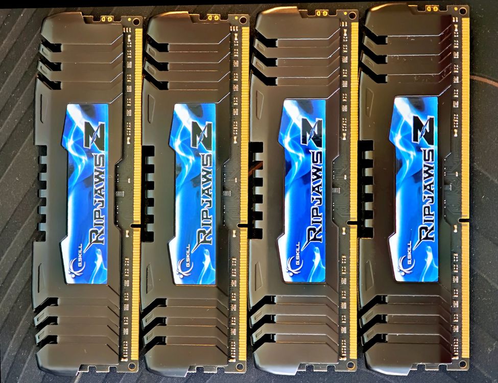 G.Skill DDR3 RAM 32 GB (4×8 GB) – 2400 MHz, CL10 (Gebraucht) in Glarus ...