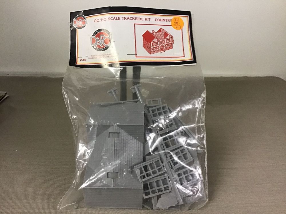 DAPOL C-25 Eisenbahn Trackside Kit Country INN_ Landhaus H0 (Neu ...