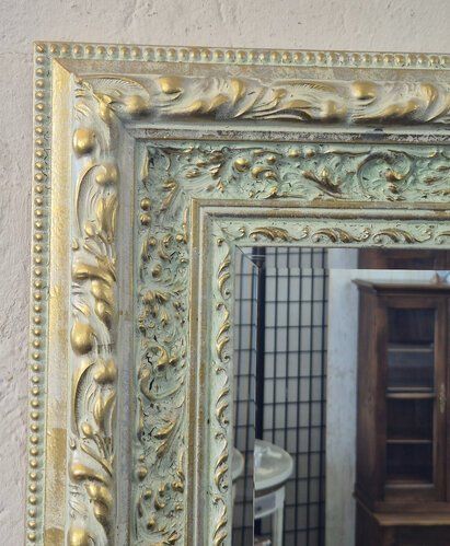 Grosser Wandspiegel im Barock Stil, Top Zustand! Shabby Chic (Neu ...