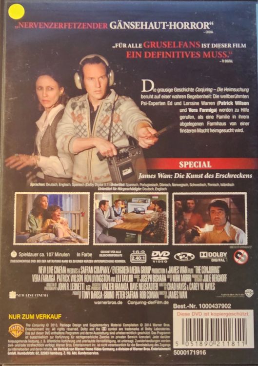 Conjuring - Die Heimsuchung (Gebraucht) in Wahlen b. Laufen für CHF 1 – mit Lieferung auf ...
