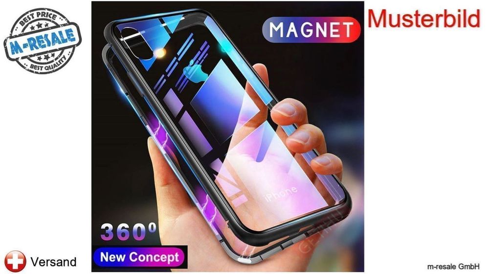 Iphone 8+ 360° Magnetic Case Hülle Cover (Neu und originalverpackt) in ...