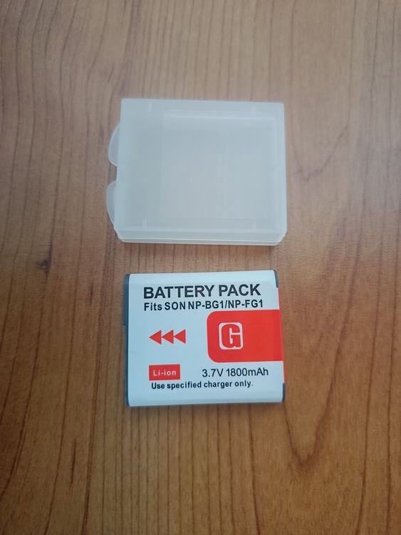 Akku NP-BG1/NP-FG1 für Sony Cyber-shot, Neu (Neu und originalverpackt ...