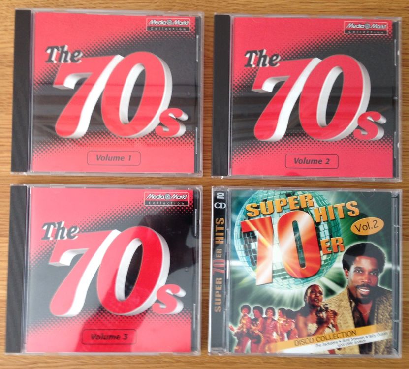 CD-Sammlung 70er mit 5 CDs (Gebraucht) in Eglisau für CHF 5 – nur ...