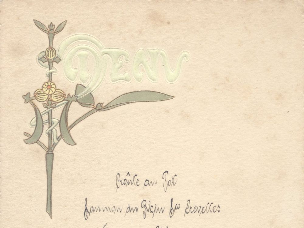 Menu / Speisekarte - Shepheard's 2. Mars 1903 (D'occasion) à Biel ...