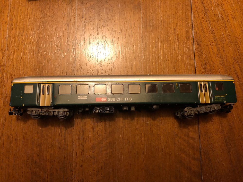Märklin H0 SBB Personenwagen aus Metall (Art. 4066) mit OVP | Kaufen auf Ricardo