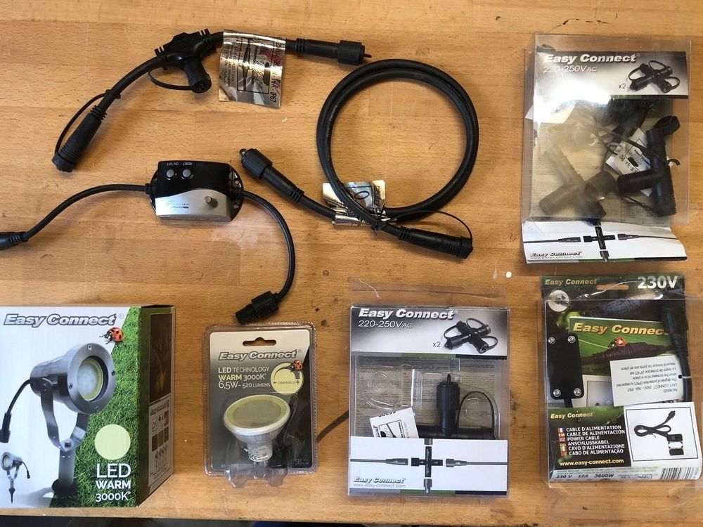 Easy Connect Leuchte und diverse Kabel (Neu (gemäss Beschreibung)) in ...