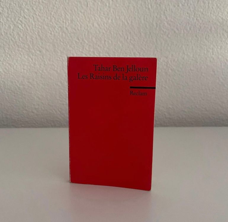 Les Raisins de la galère, Tahar Ben Jelloun | Kaufen auf Ricardo