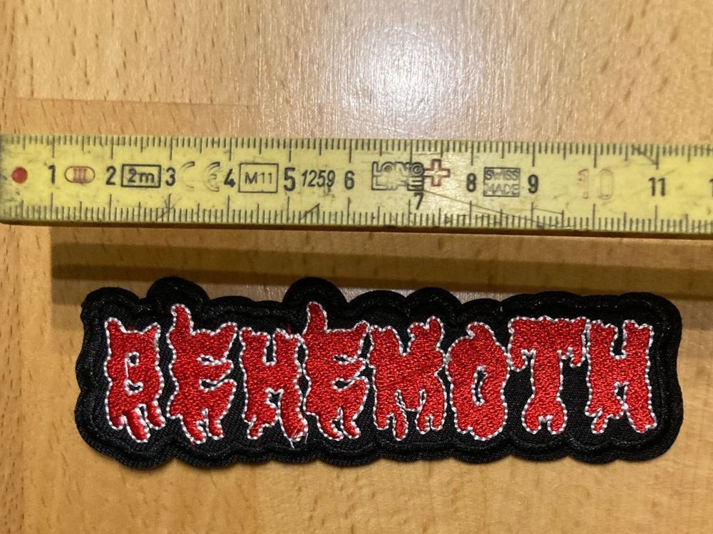 Behemoth Patch Sticker Aufnäher Metal Rock Band (Neu (gemäss ...