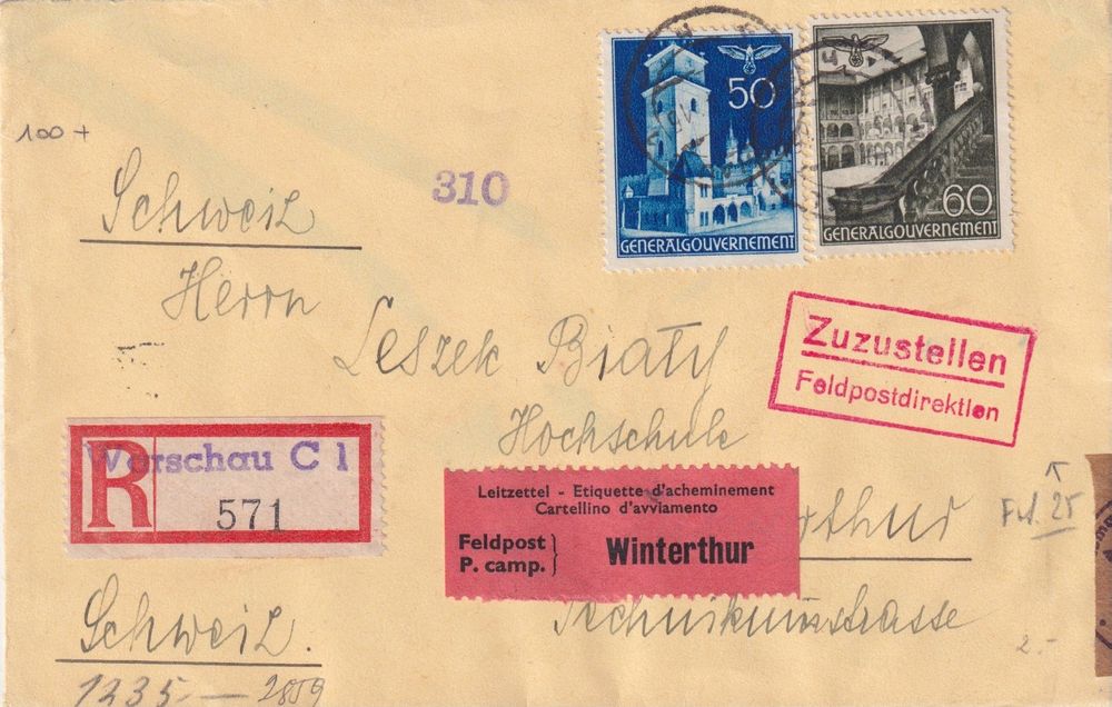 Interniertenlager Winterthur aus Warschau, Polen (Gebraucht) in Sarmenstorf für CHF 15 – mit ...