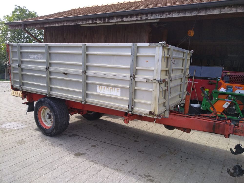 Anhänger/Kipper von Marolf (Gebraucht) in Brüttelen für CHF 4500 – nur Abholung auf Ricardo kaufen