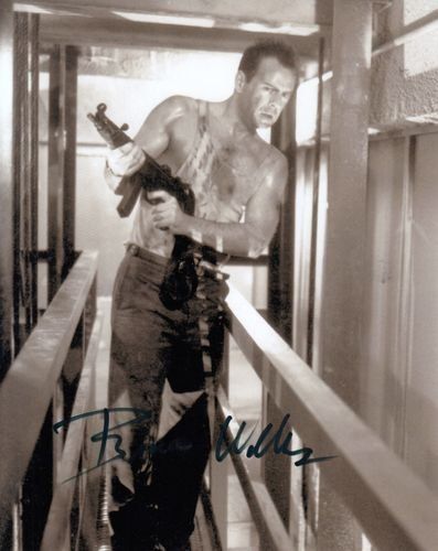 Bruce Willis - orig. sign. Grossfoto | Kaufen auf Ricardo