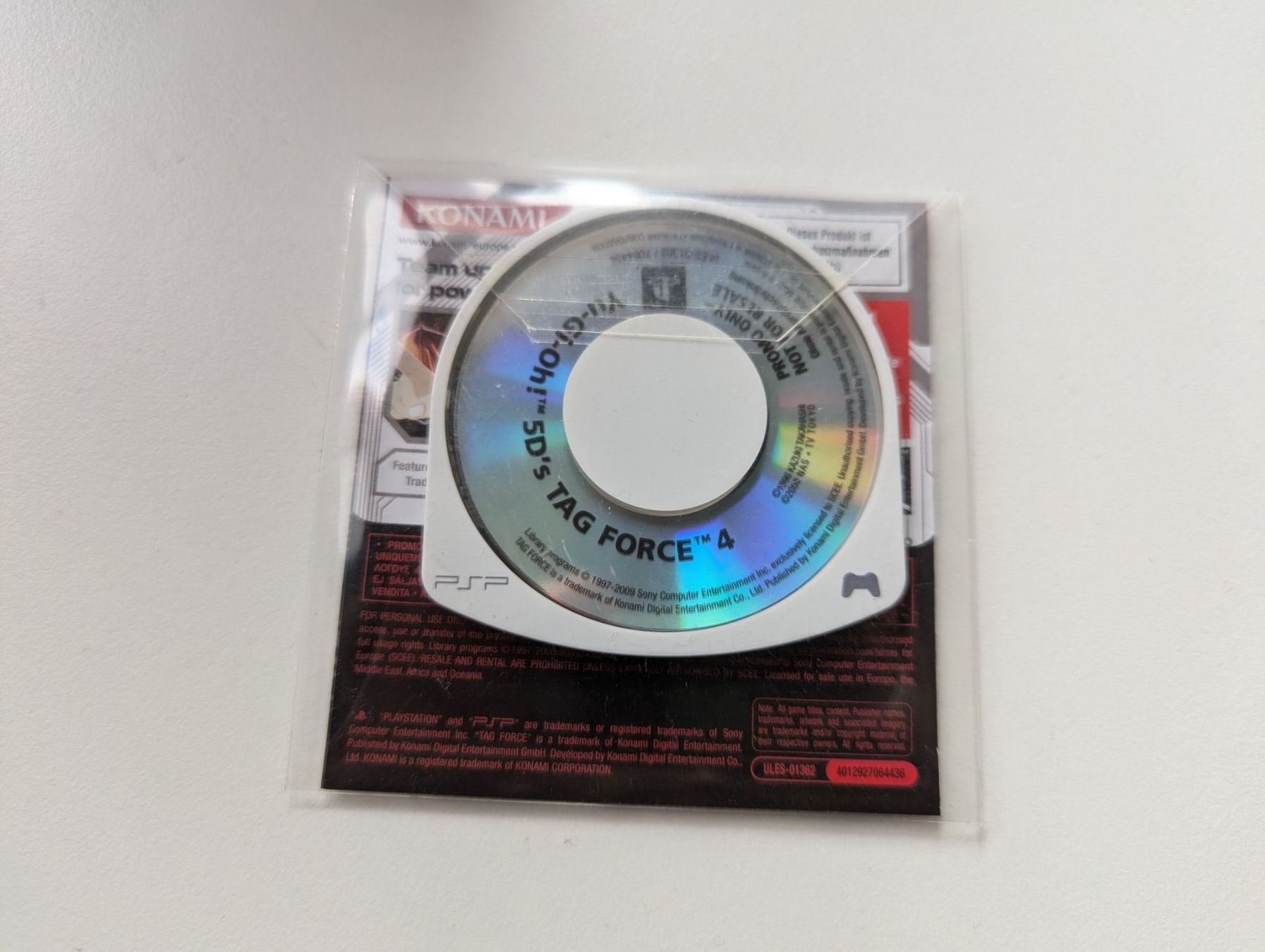 Yu-Gi-Oh 5D's TAG FORCE 4 Playstation PSP Game PROMO (Gebraucht) in ...