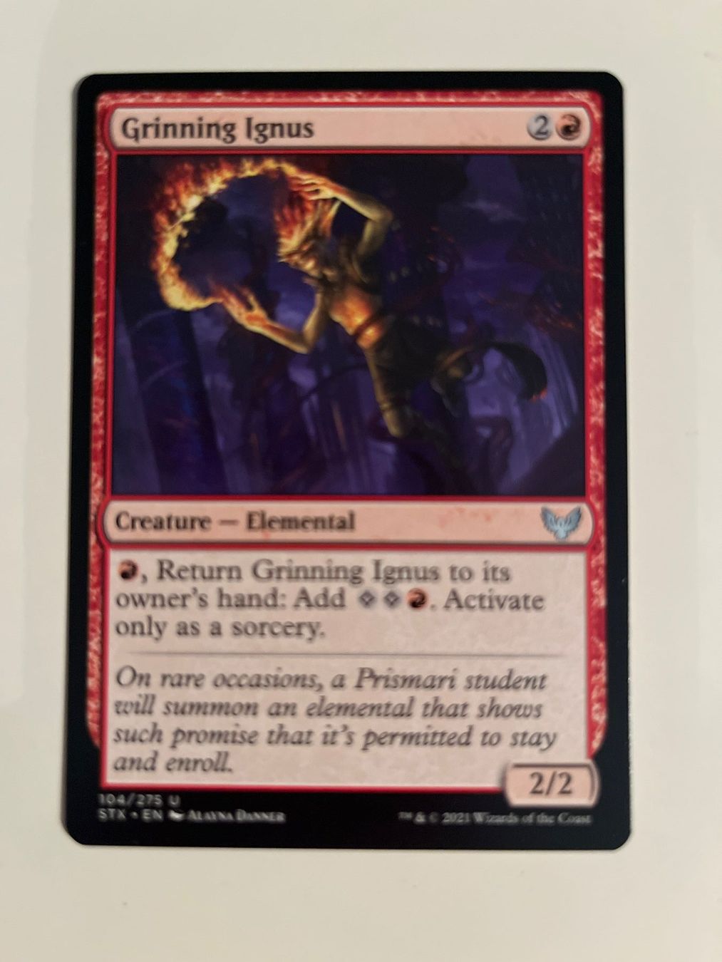 1 x Grinning Ignus - Magic: The Gathering - MtG (Gebraucht) in Kriens ...