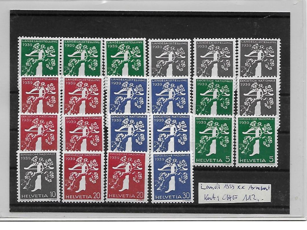Landi 1939 ** Armbrust Kat: CHF 112.- (Neu (gemäss Beschreibung)) in ...