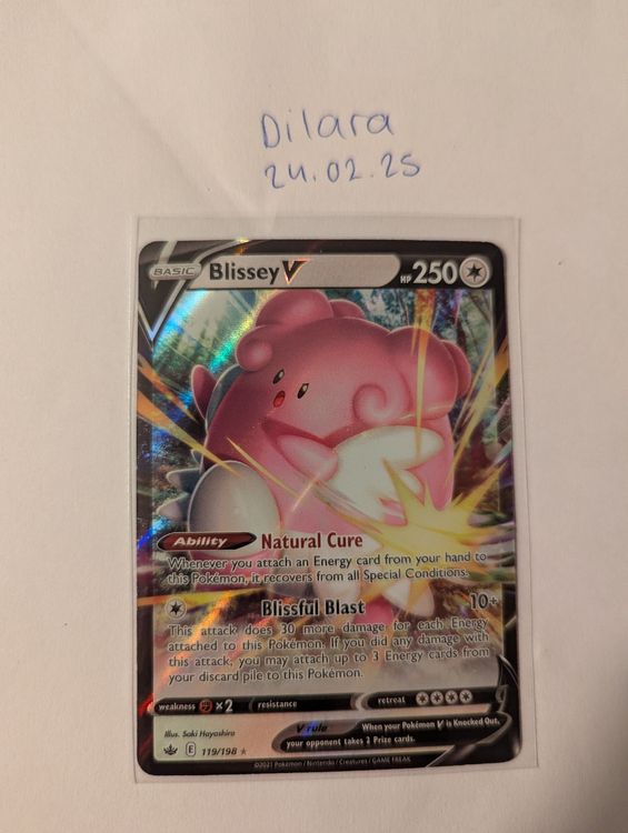 Blissey V 119/198 Chilling Reign EN | Kaufen auf Ricardo