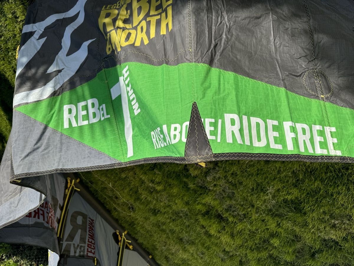 Aile kitesurf North Rebel 7m + barre + pompe North (D'occasion) à St ...