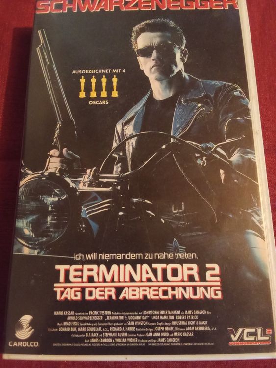 Terminator 2 (USA 1991) VCL VHS 5167 (Gebraucht) in Remetschwil für CHF ...
