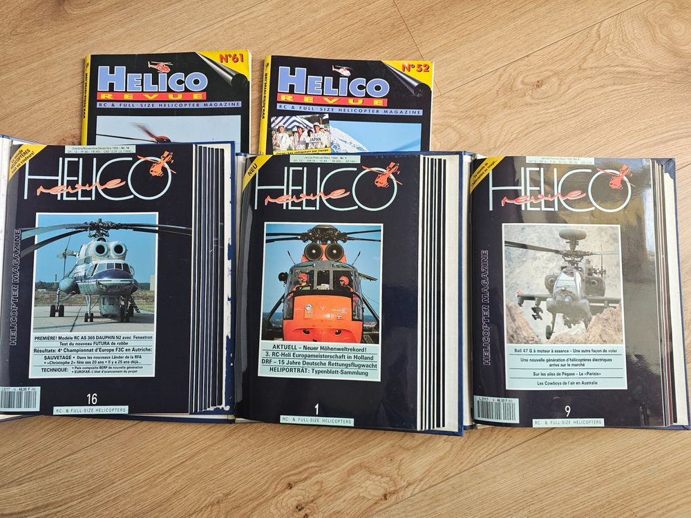 Helico Revue Collection 1989-2004 1-23, 27-32, 52, 61, 1/92 (D'occasion ...