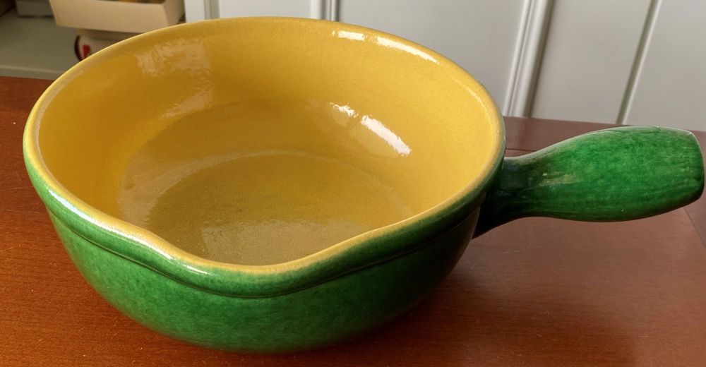 vintage Käse Fondue Caquelon in sehr schönem Zustand | Kaufen auf Ricardo