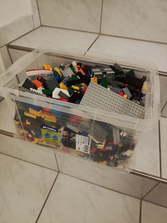 Grosses Lego Konvolut, 4.1kg, Migros-Sack voller Legosteine! | Kaufen ...