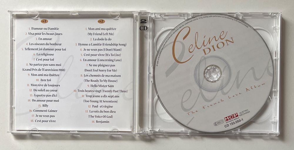 Celine Dion / The French Love Album (2 CDs) | Kaufen auf Ricardo