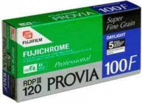 Fujifilm PROVIA 100F RDPIII 120 5-Pack (Neu und originalverpackt) in ...