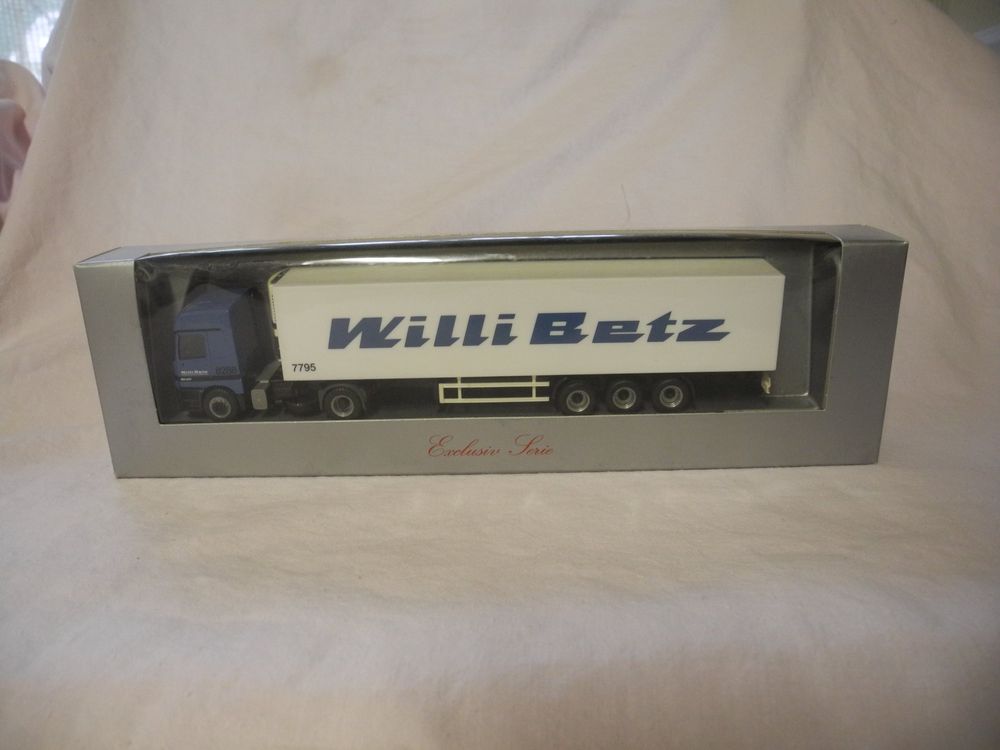 HERPA EXCLUSIV SERIE MERCEDES WILLI BETZ 1:87 MIB | Acheter sur Ricardo