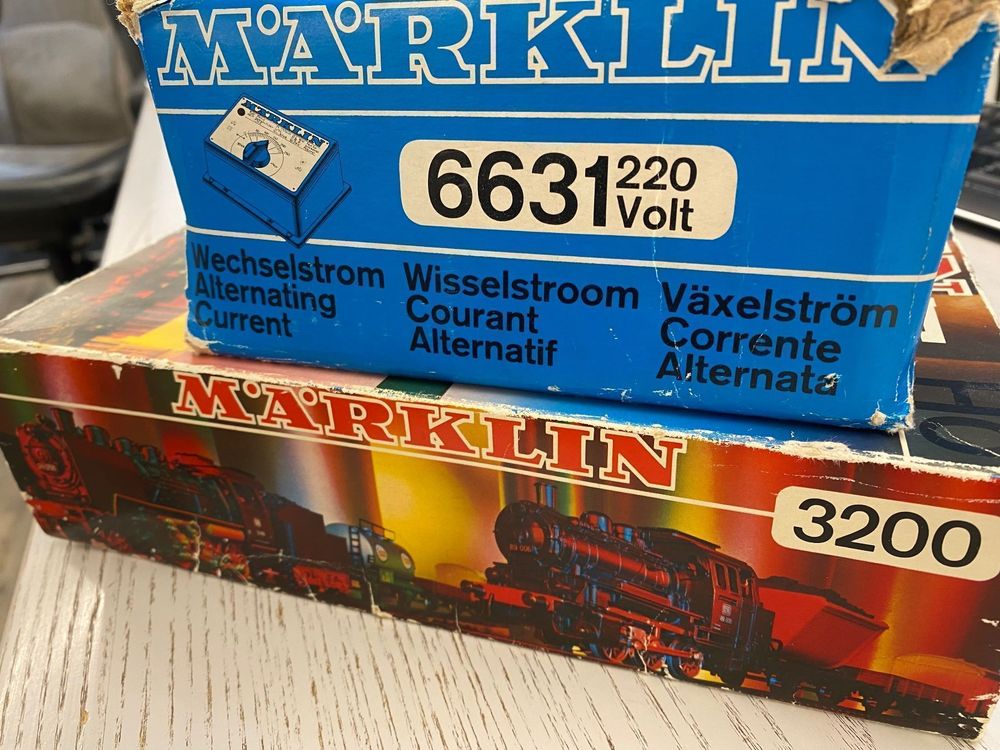 Märklin 3200 6631 Zugset inkl. Trafo (Gebraucht) in Lupsingen für CHF ...