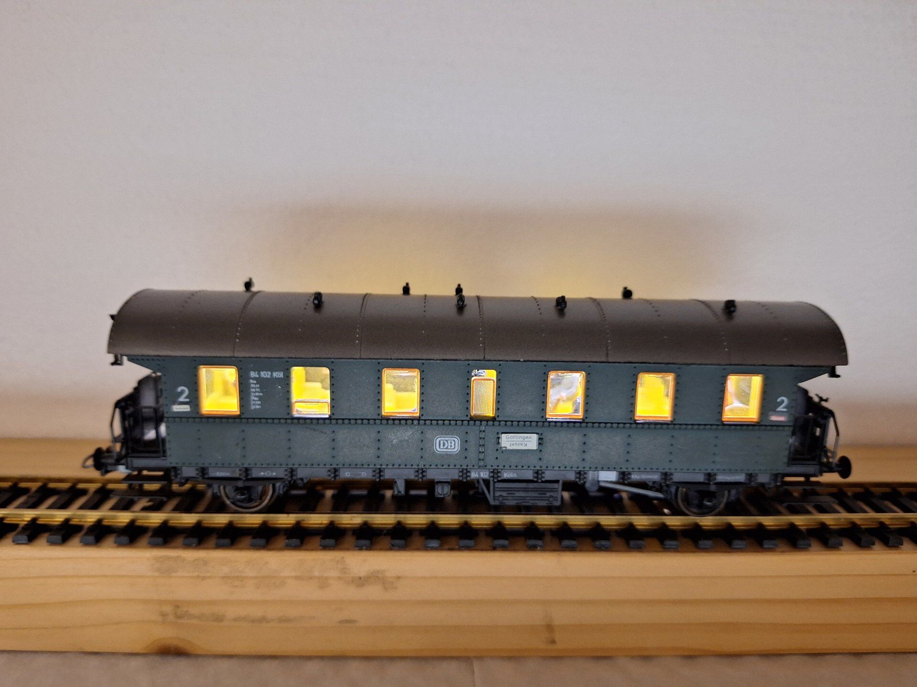 Roco Donnerbüchse der DB. Ep. III mit LED (4) (Gebraucht) in ...