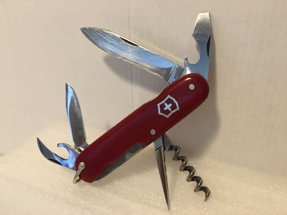 ARMÉE SUISSE - INOXYD - Sackmesser mit Ahle und Bügel (Gebraucht) in ...