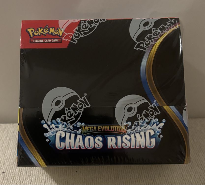 Pokémon TCG : Chaos Rising - Mega Evolution - Booster Box (Neu (gemäss ...