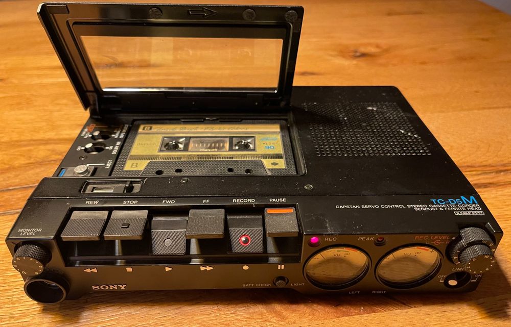 Sony TC-D5 M, professionelles Kasseten-Aufnahmegerät | Kaufen auf Ricardo