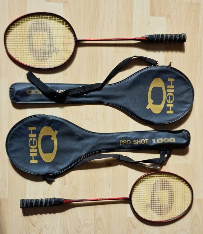 Badminton Racket HIGH Q pro shot 1000 - 2 Stück | Acheter sur Ricardo