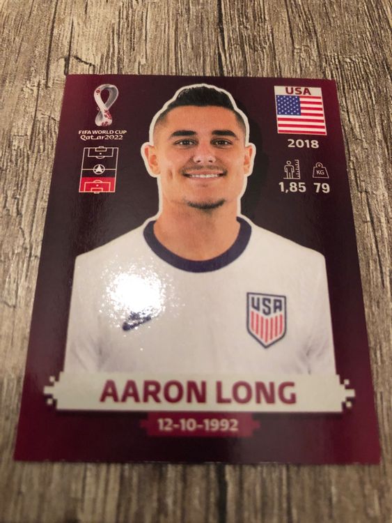 WM 2022 Qatar Aaron Long, USA 6 | Kaufen auf Ricardo