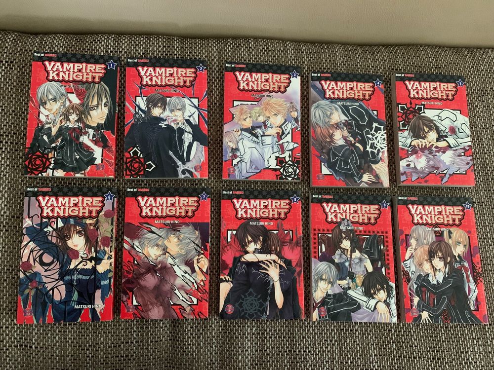 Vampire Knight Manga, Band 1-10, Deutsch (Gebraucht) in Windisch für ...