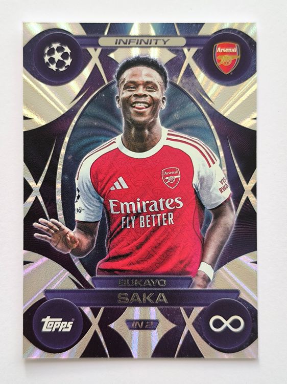 Match Attax 25/26 - Infinity - B. Saka - IN2 (Gebraucht) in Zürich für ...