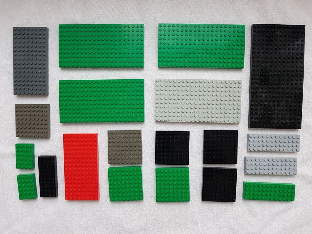 Lego 20 dicke Platten / Grundplatten (Gebraucht) in Oberuzwil für CHF ...