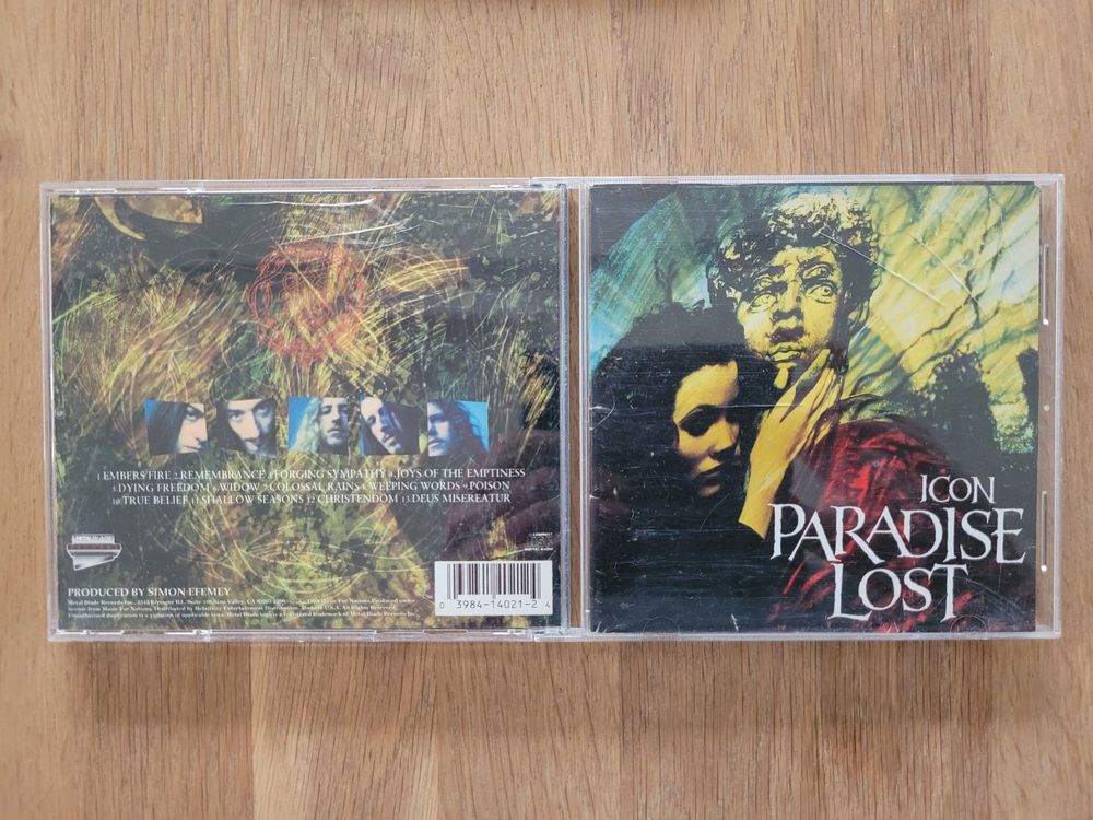 CD Paradise Lost - Icon, 1993 (Gebraucht) in Nebikon für CHF 1 – mit ...
