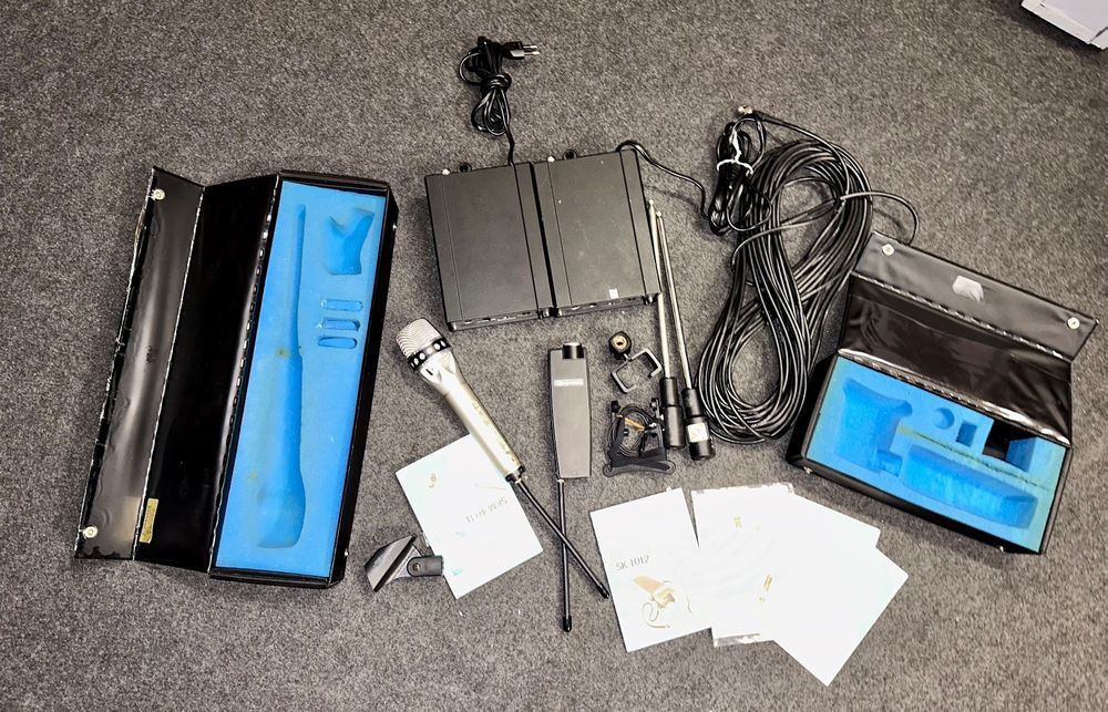 2x Sennheiser Funkmikro 80er Jahren Selten zu finden. | Kaufen auf Ricardo