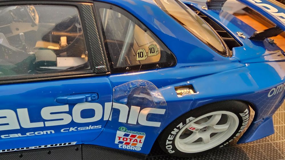 AutoArt Nissan Skyline R34 GTR JGTC 2003 Calsonic no12 1:18 | Acheter sur Ricardo