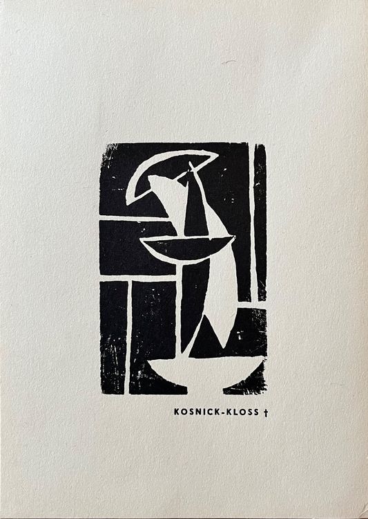 Janne-Kosnik Kloss (1892-1966) Holzschnitt (Gebraucht) in Hochdorf für ...